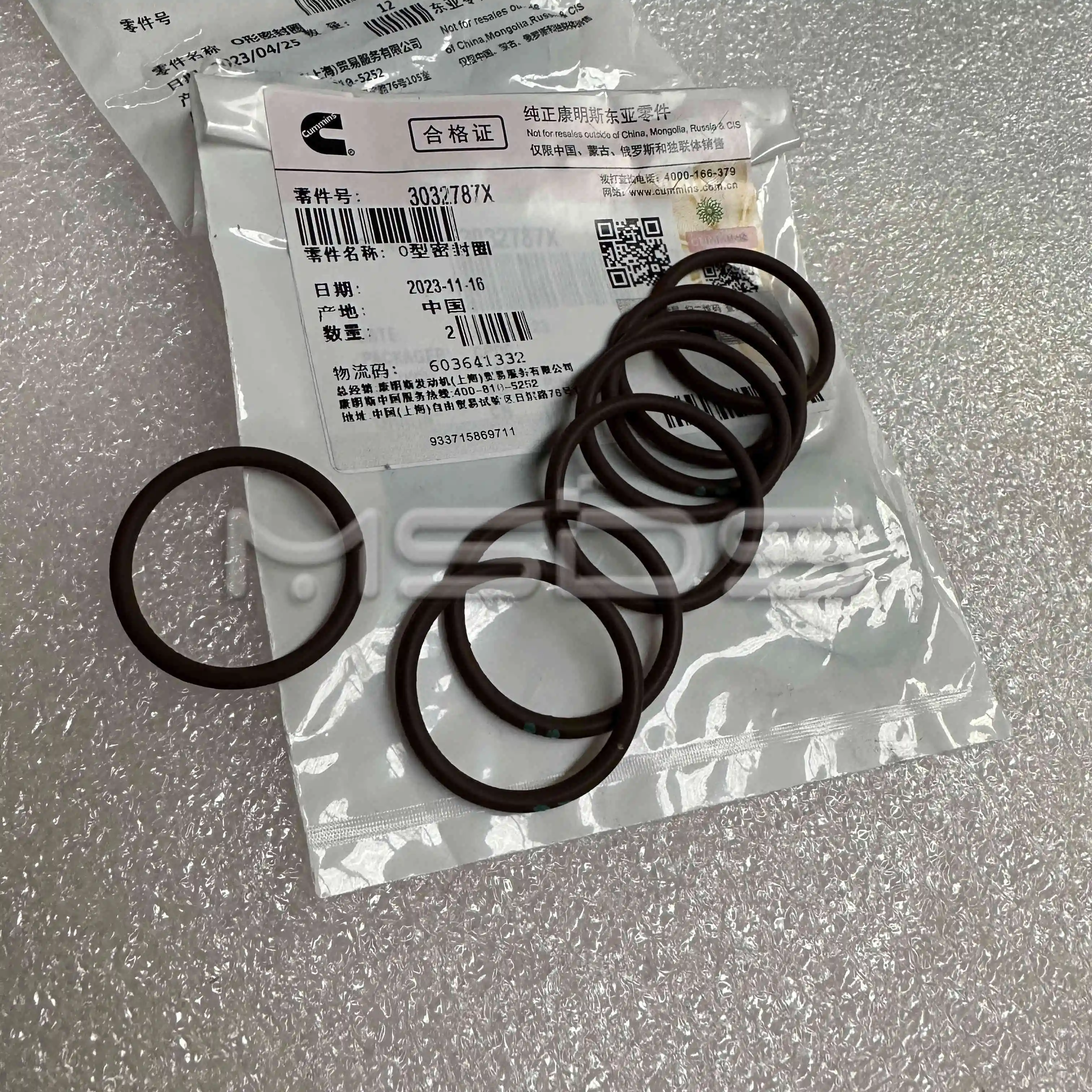 M11 Cummins Engine O Ring Seal 3032787 - Buy M11 Cummins Engine O Ring ...