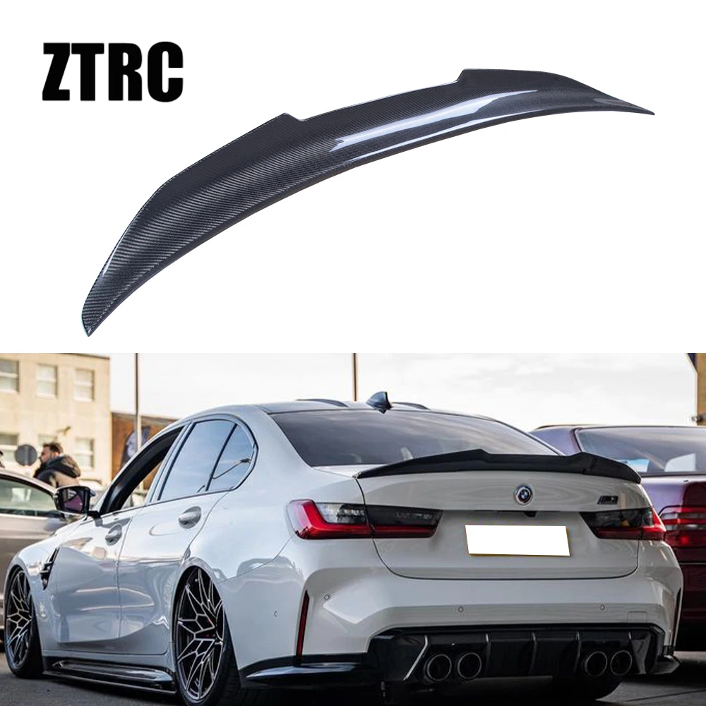 BMW 3 Series G20 G28/G80 M3 PSM Style Carbon Fiber Rear Spoiler