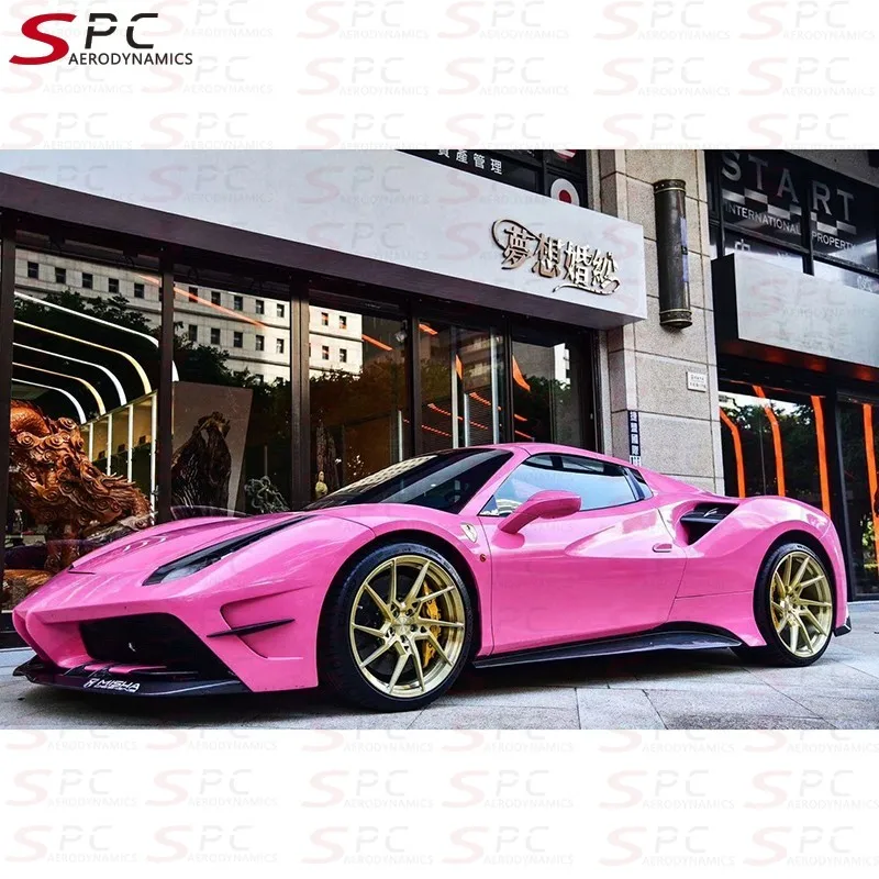 Spc 488 Ms Style Body Kit For Ferrari 488 Gtb Upgrade Body Kit For 488 ...