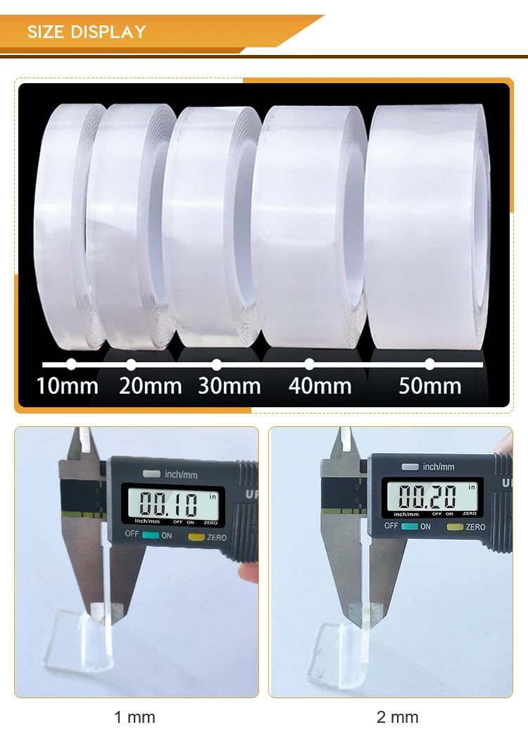 Iqihan Nano 3mm Double Sided Adhesive Tape - 50000 Rolls/day