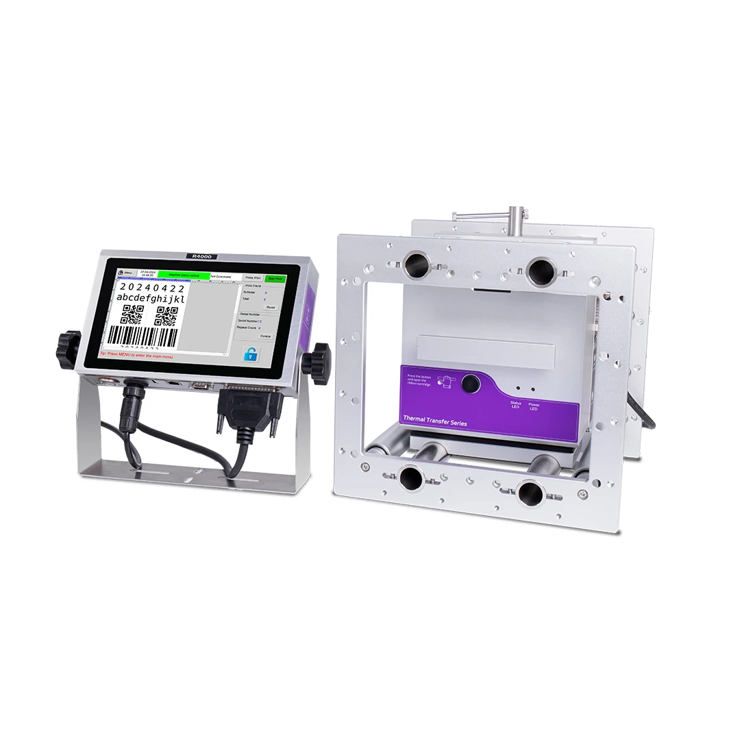 Docod R4000 Industrial TTO Labelling Machine for Flexible Packaging ...