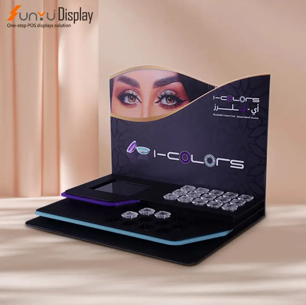 2023 High Quality Wholesale Custom Color Acrylic Cosmetic Makeup Eye ...