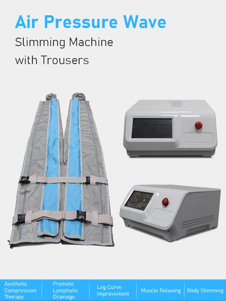 Pressotherapy Lymphatic Drainage Machine 3 In 1 Air Pressure Slimming ...