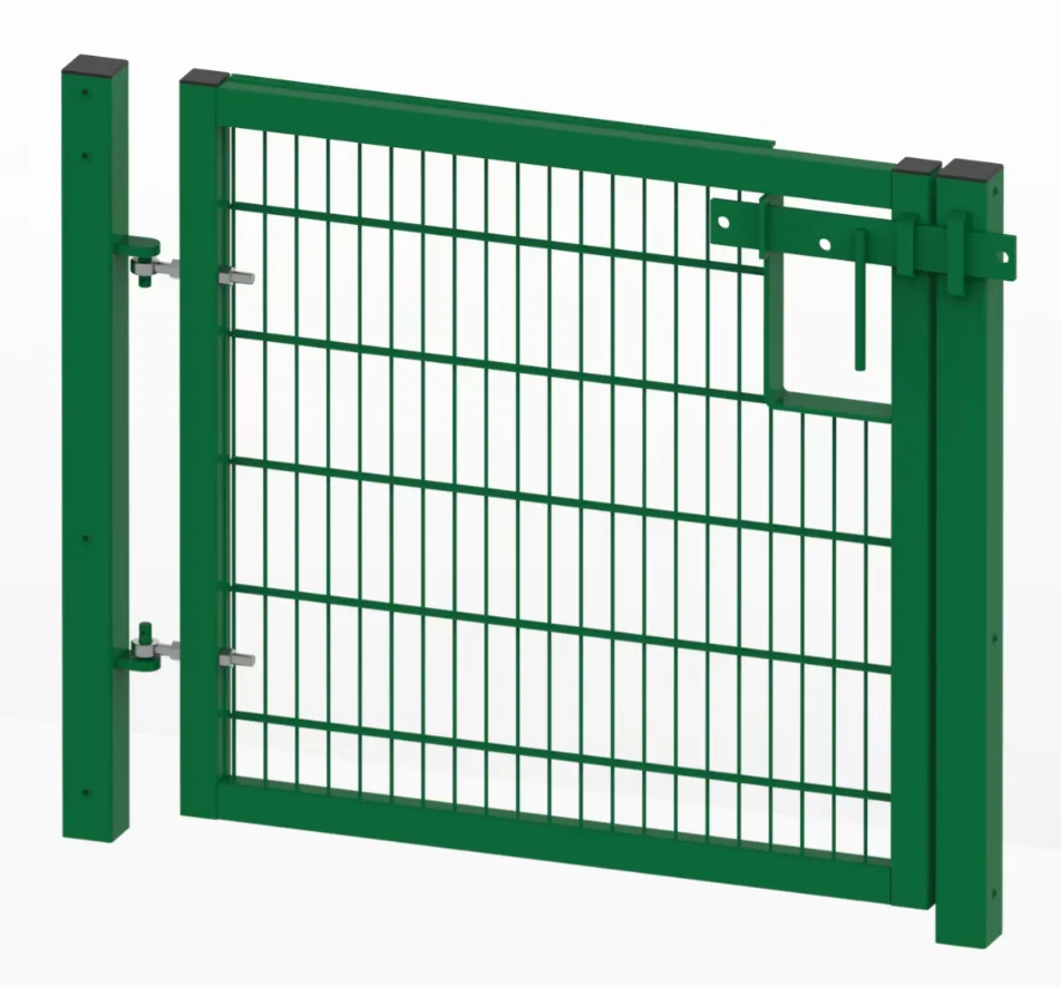 Metal Fence Gate 2.4m X 1.2m Welded Wire Mesh Fence Gate - Buy Cheap ...