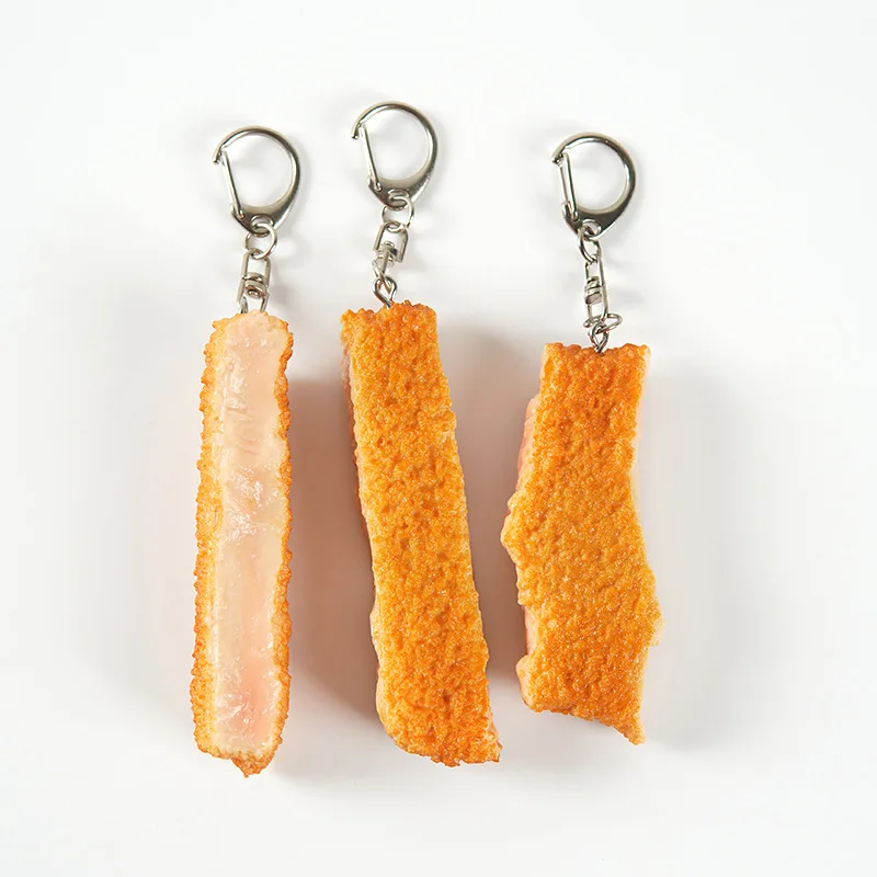 Fake Food Display Fried Pork Chops Cube Model Simulate Fried Chicken ...