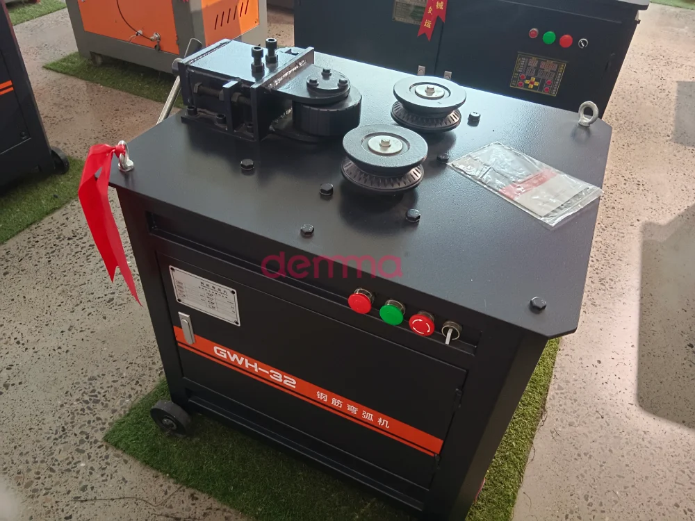 200mm Radius Rebar Arc Bending Machine Semi-Automatic Steel Bar Curving ...