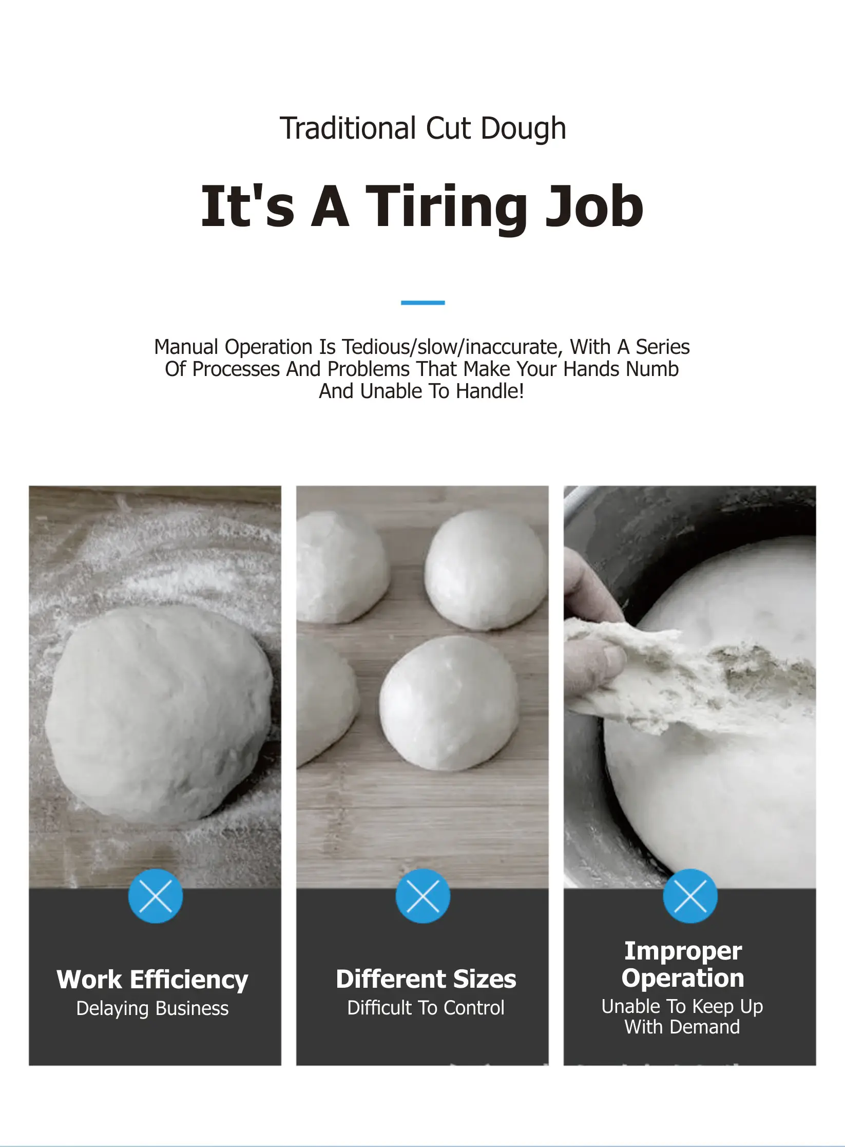 Small Automatic Dough Cutter - Efficient Dough Division