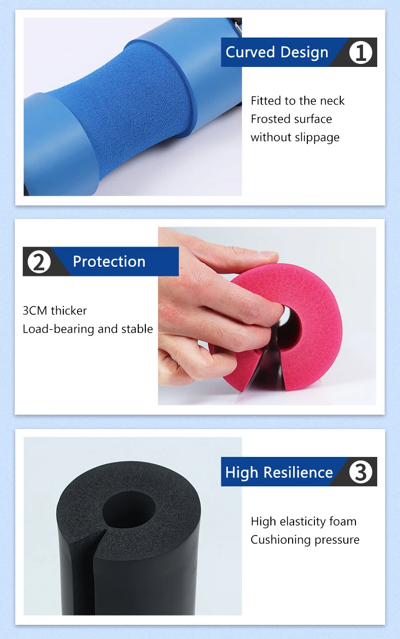 Customized Gym Fitness Weightlifting Protection Pads