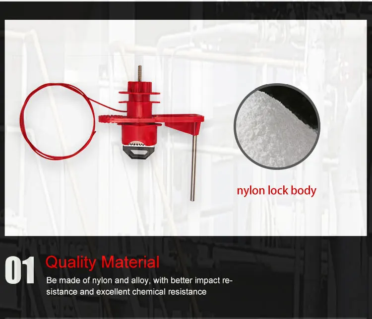 Safety Locks Valve Lockout Tagout - Secure & Easy Install