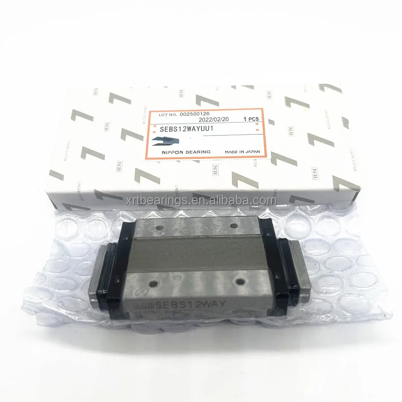 Japan Nb Linear Slide Guide Block Bearing Sebs3 Sebs7 Sebs9 Sebs12 ...