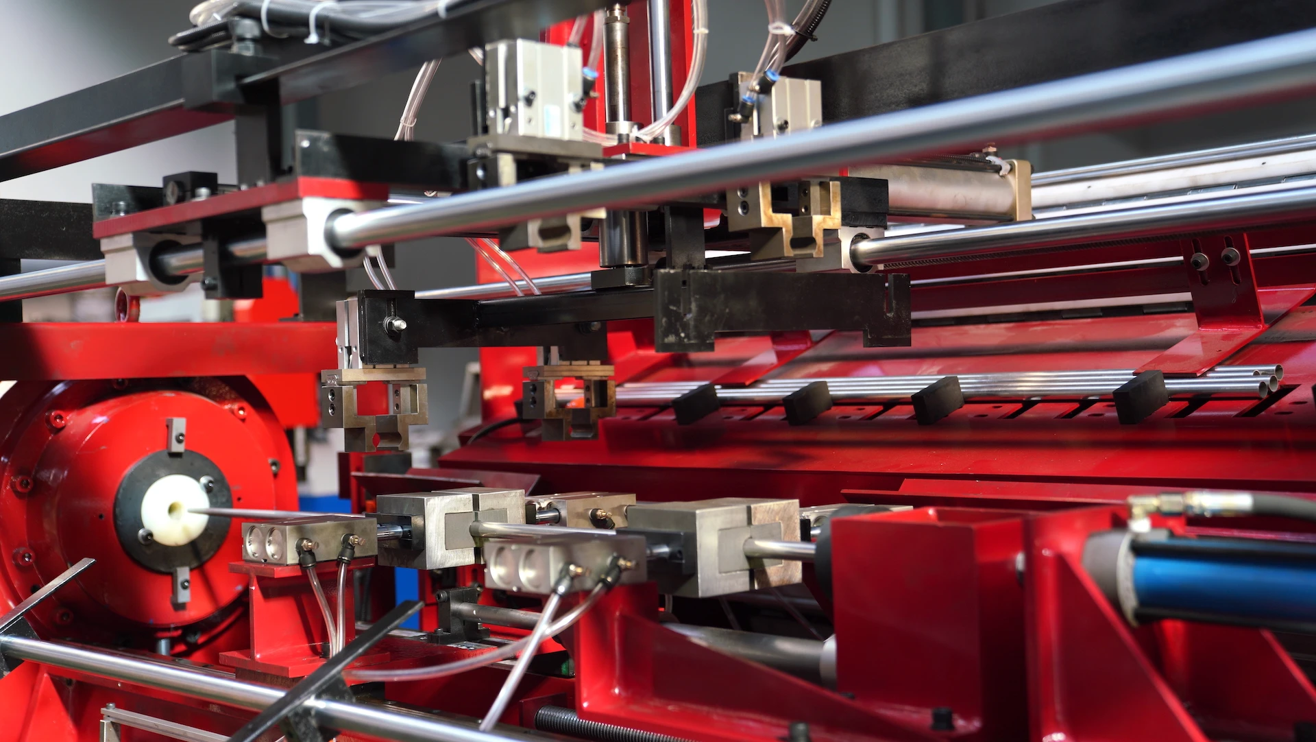 Semi-automatic Rotary Swaging Pipe And Tube End Forming Induction Metal ...