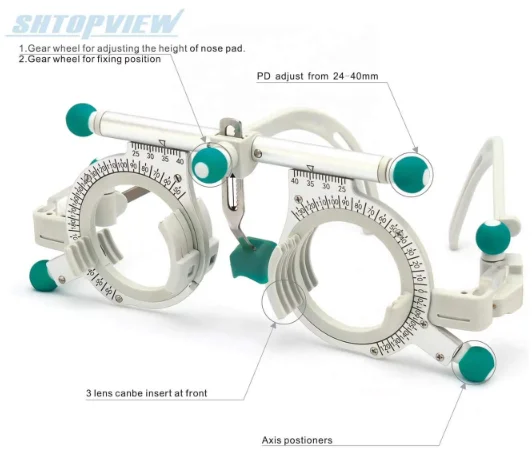 SHTOPVIEW High Quality Ophthalmic Titanium Trial Lens Frame TF-02 ...