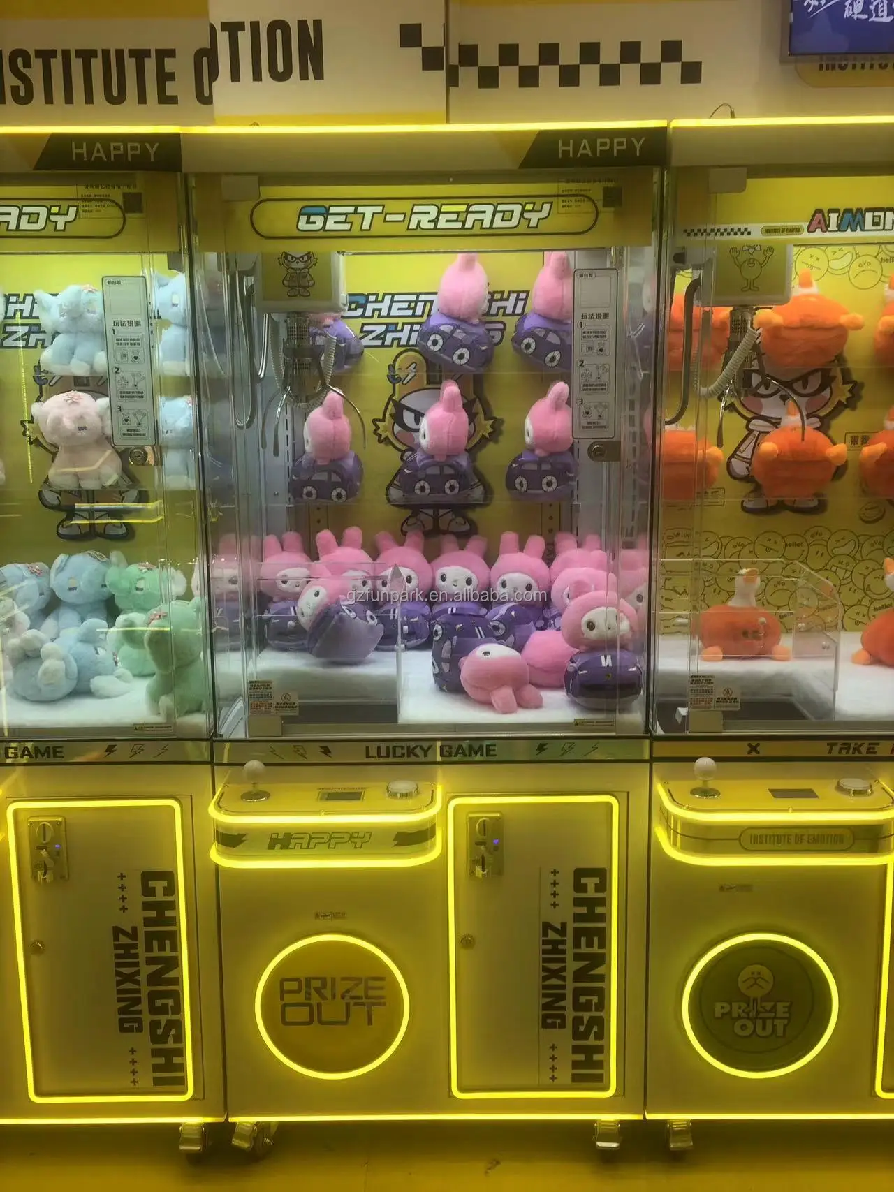 High Quality Lucky Game Wholesale Coin Operated Claw Machine