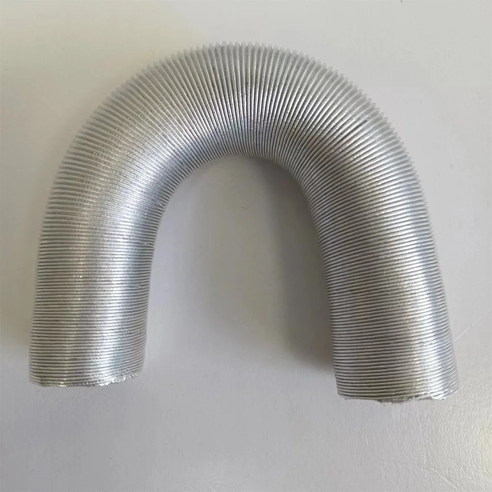 Firmness Surface Aluminum Fiberglass Corrugated Conduit Custom Exhaust ...