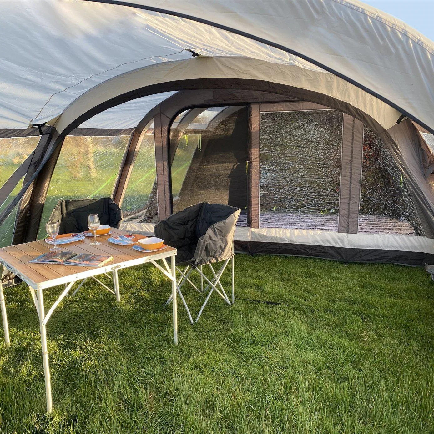 Outdoor Glamping Family Travel Air Tpu Tube Waterproof Big Inflatable ...