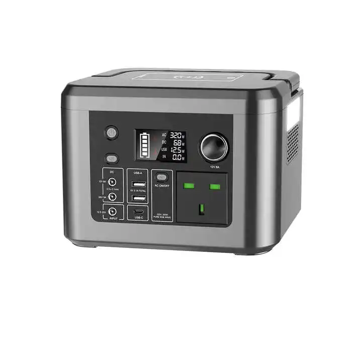 Powkey R350 110v 220v Camping Solar Generator Power Station 350w 1000w ...