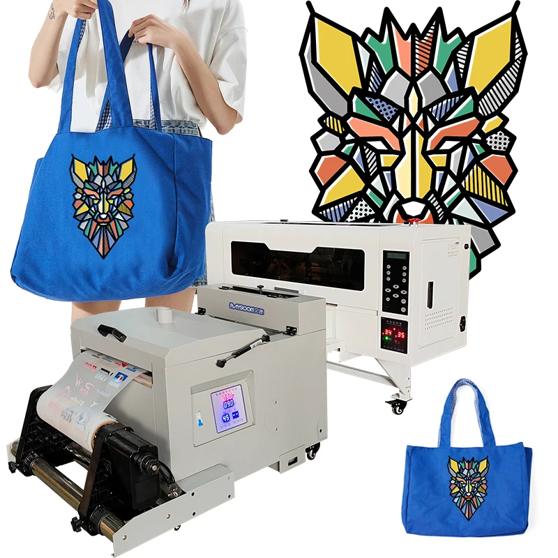 Imprimante Dtf A3 Inkjet Dtf Printer 30cm 2 Head With Powder Shaking Machine 60cm A1 Full Set ...