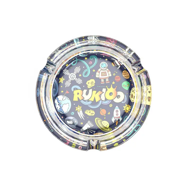 Wholesale Glass Ashtrays with Custom Logo - Modern & Stylish