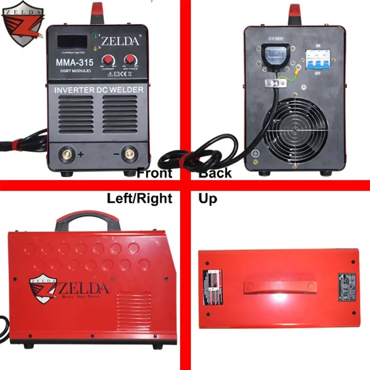 Mma-315 Cheapest Welder Arc Heavy Duty Three Phase Welding Machine 380v ...