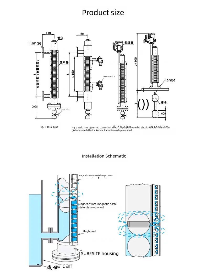 Glass Tube Level Indicator - Reliable Fuel & Water Gauges