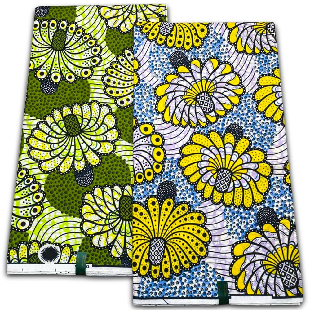 100% Cotton Super Hollandais Wax - Authentic African Prints
