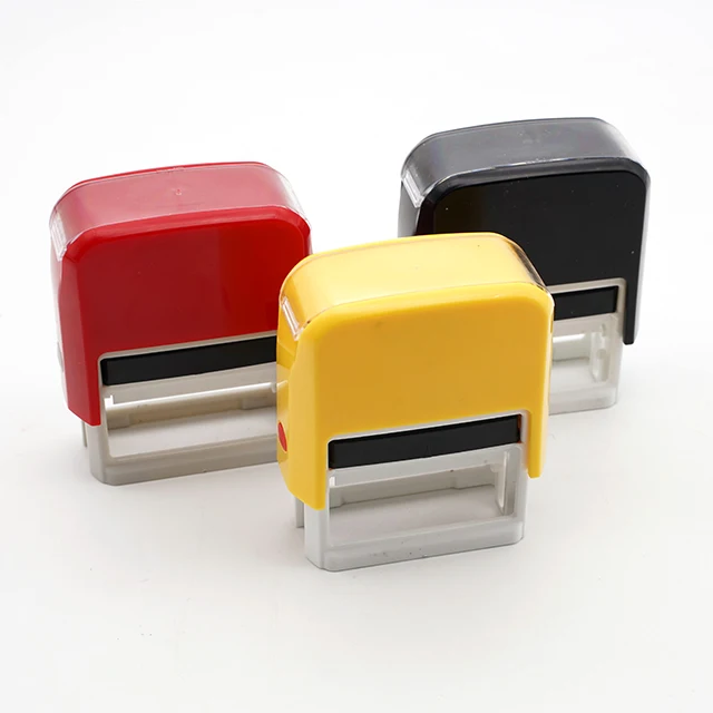 Alibaba.com: Customizable 38*14 mm plastic self-inking office stamps ...