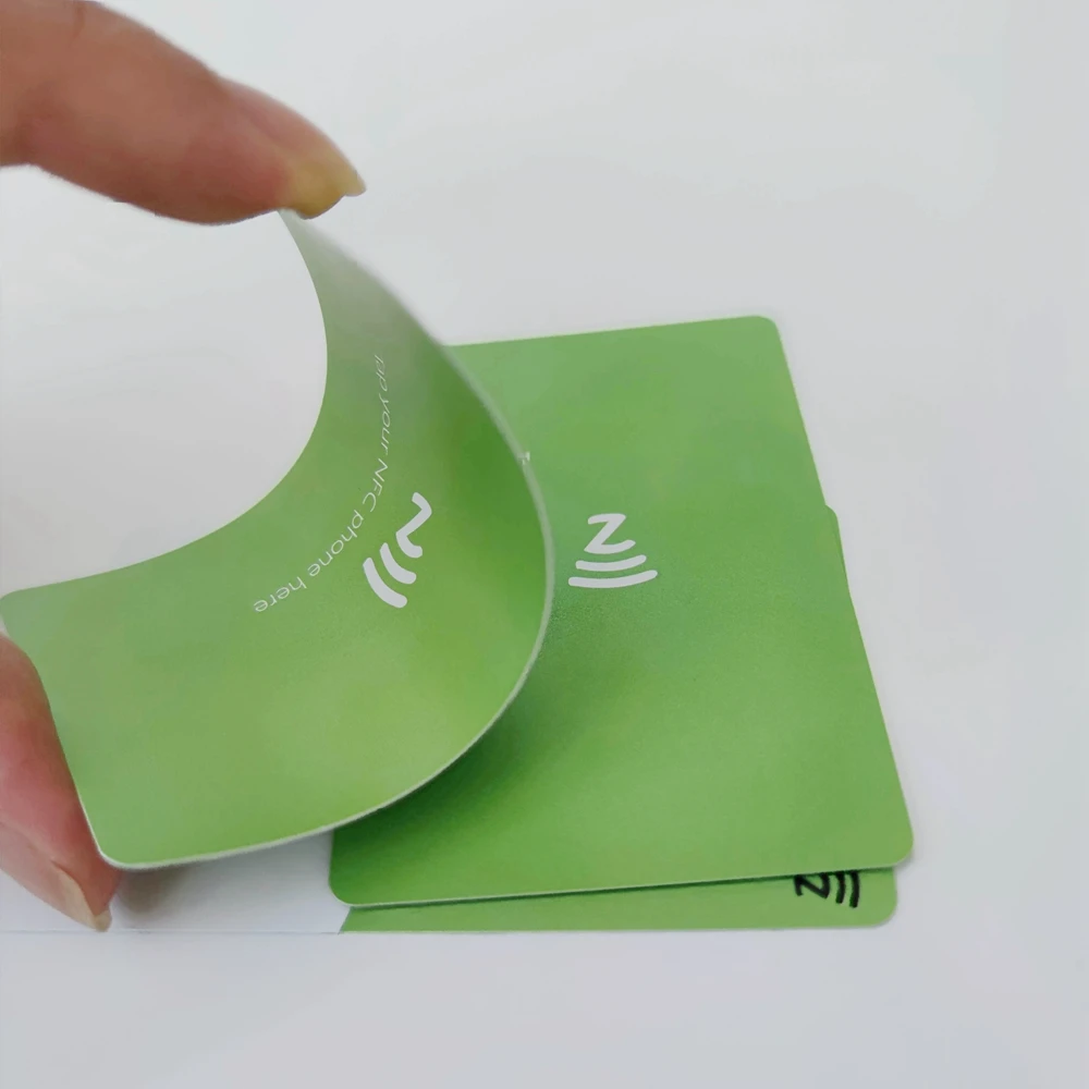 Custom Smart Business Visiting Card with NFC and QR Code