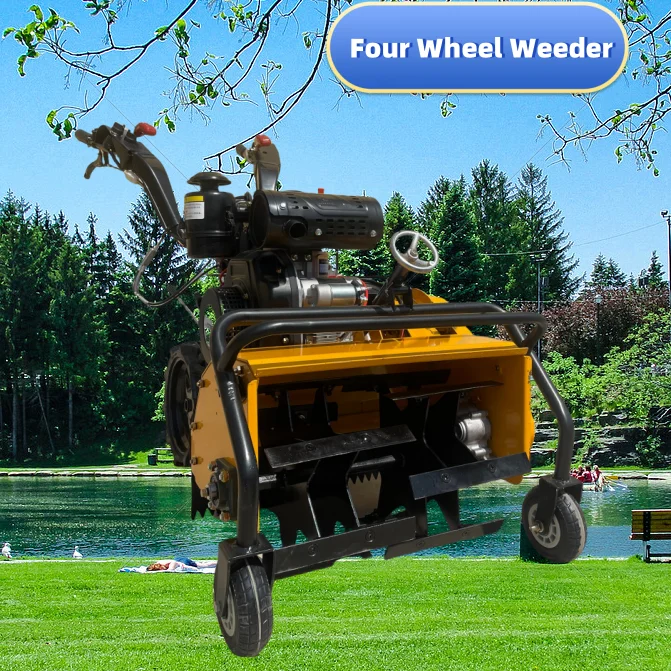 Self-propelled Handheld Cultivator - Efficient Tilling