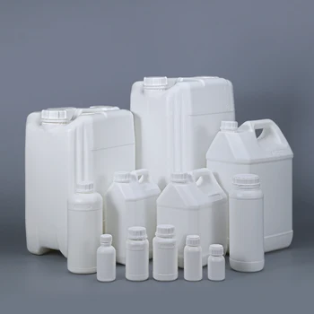 Fluorinated Ethylene Propylene Plastic Hdpe Round Bottles Containers ...