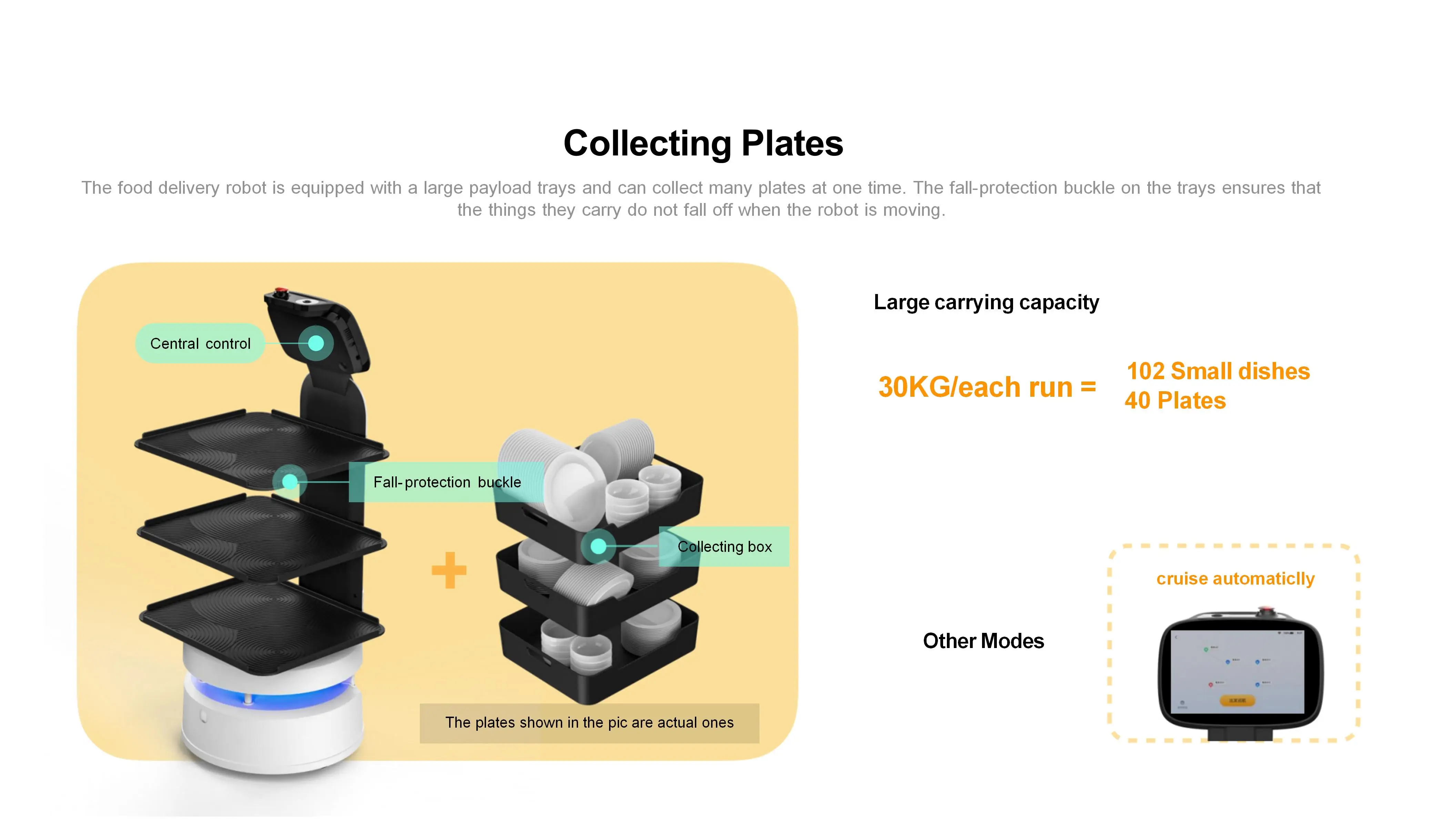 Inteligencia Artificial Humanoid Mobile Security Robot Artificial ...