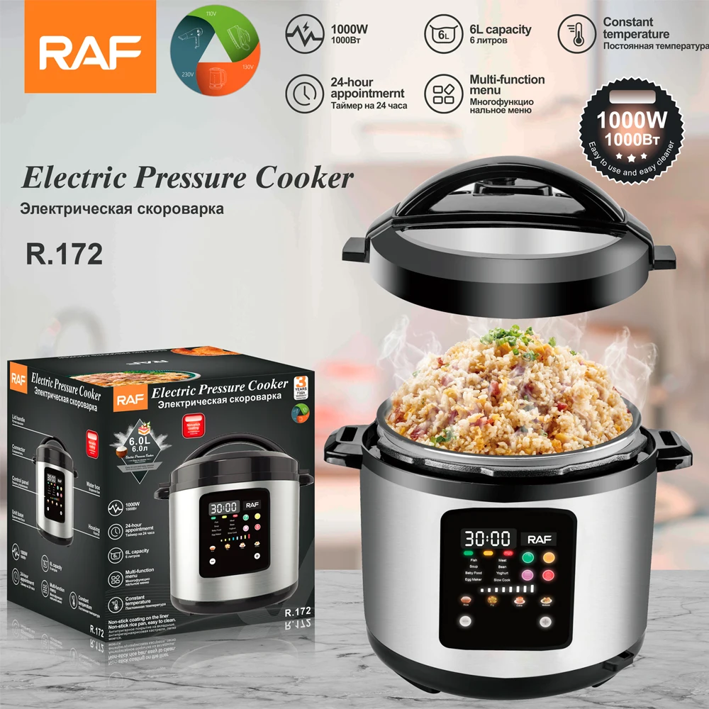 RAF Quality Multi Programmable Digital Pressure Rice Cooker