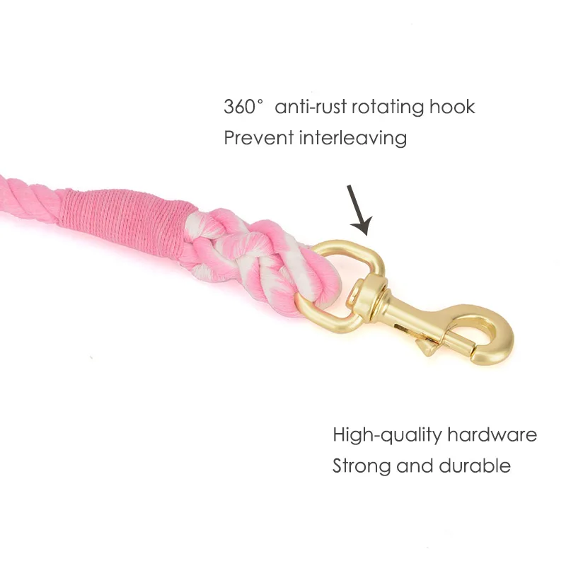 Hot Sale Excellent Quality Braided Durable Cotton Macrame Woven Dog ...