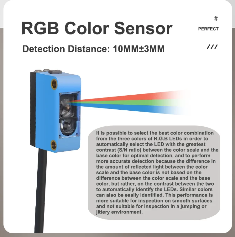 Color Sensor - Deskewing RGB-CSM/KTM Sick Sensor for Detection