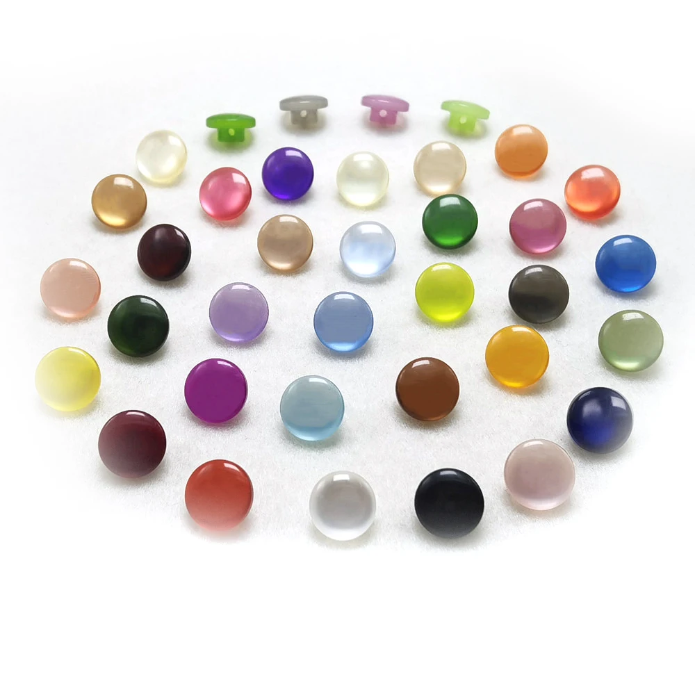 High Quality Cute Colorful Resin Shank Mushroom Button For Kids - Buy ...