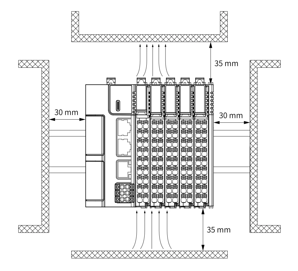 Inovance Easy521-0808tn PLC - Ethercat-Enabled Programmable Controller