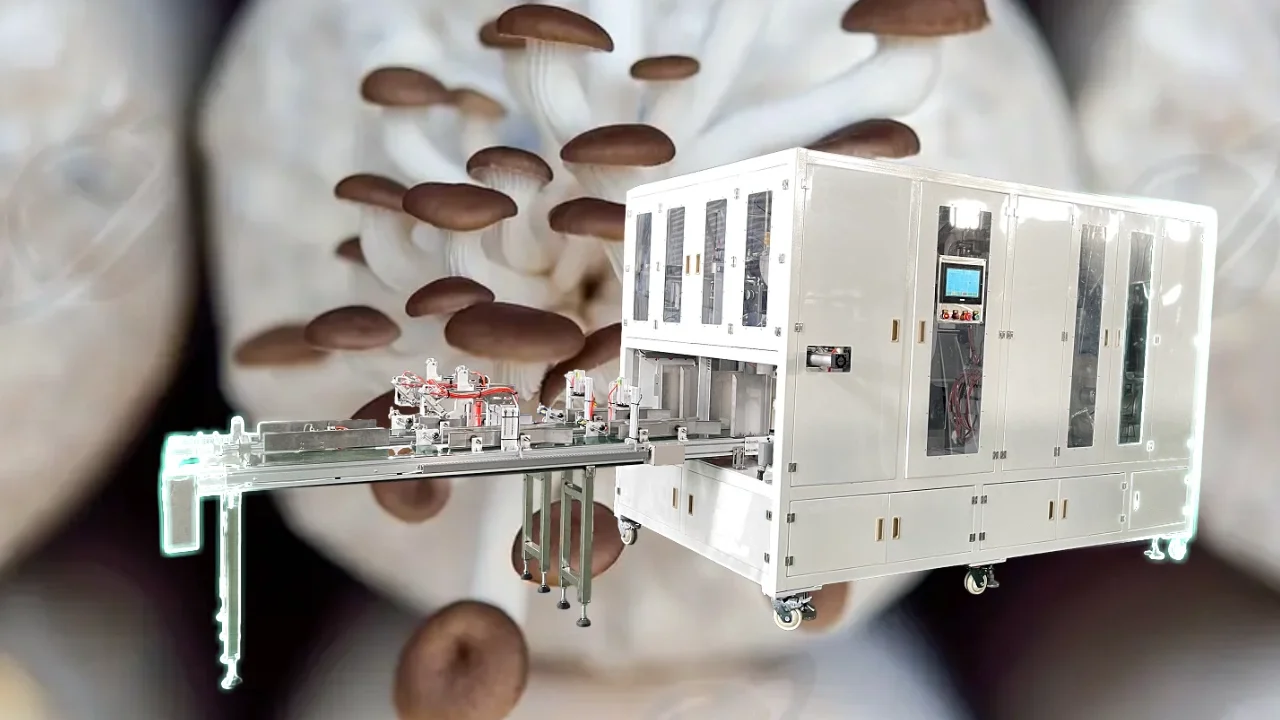 Industrial Mushroom Bag Filling Machine Mushroom Substrate Packaging ...