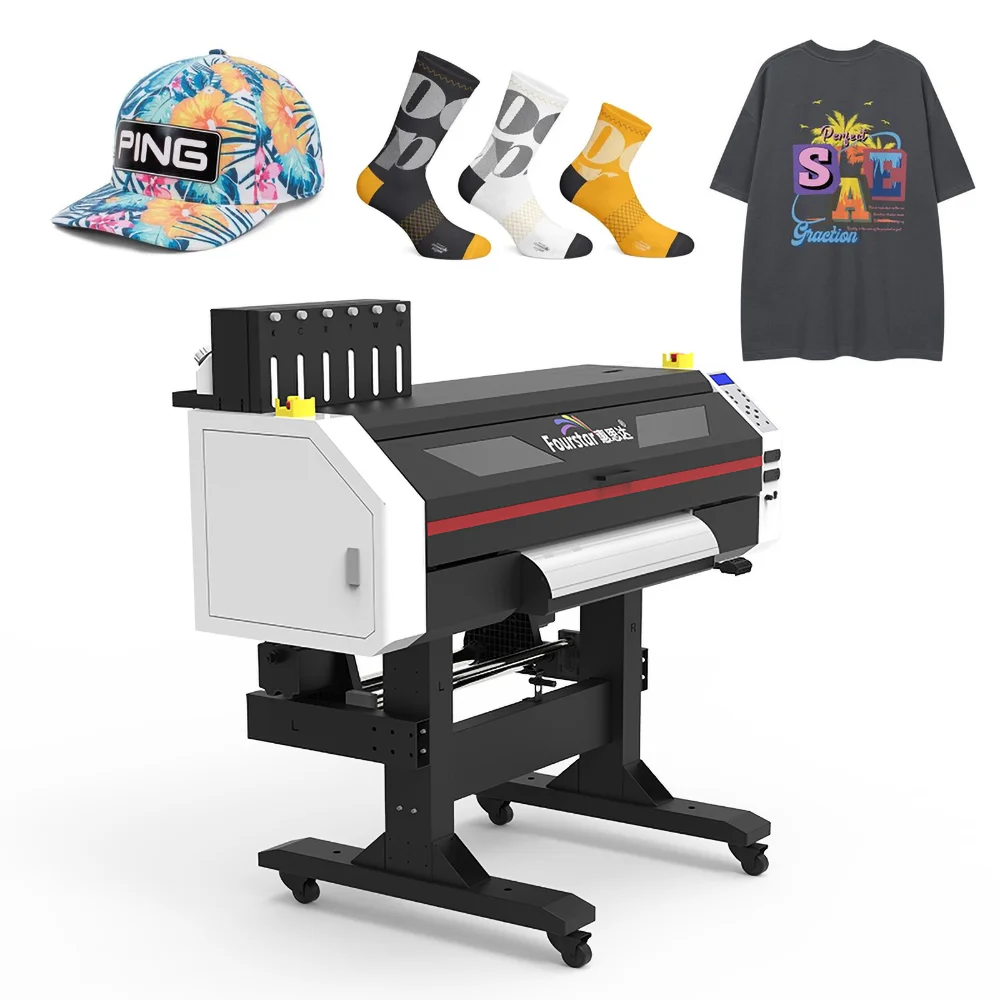 Heat Transfer Pet Film Dtf Printer 60cm Digital T-shirt Textile Printing Machine Cheap Price ...