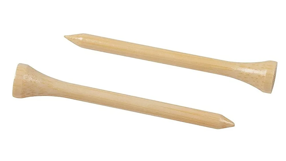 Custom Packaging Golf Tees Natural Bamboo Eco-friendly 38mm 54mm 70mm ...
