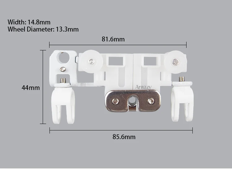 Amazy Master Carrier - Silent, Smooth Running Curtain Hardware