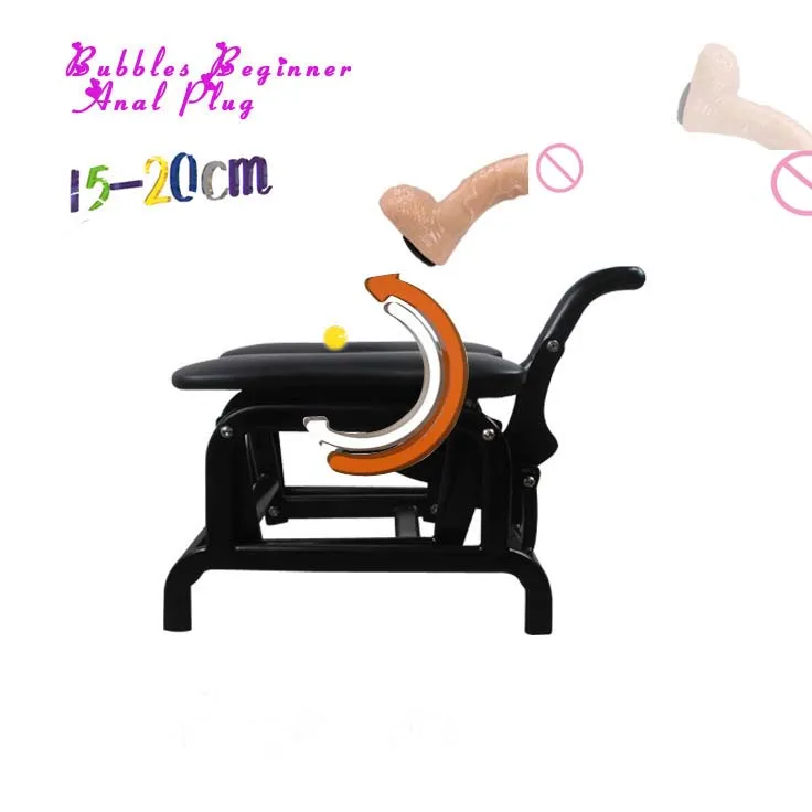 Hot Manual Gun Machine Chair Couple Sex Chair Adult Chair With Penis