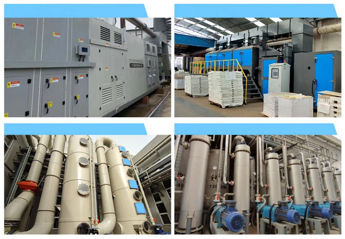 Air Scrubber Spray Exhaust Tower For Waste Gas Disposal Wet Scrubber ...