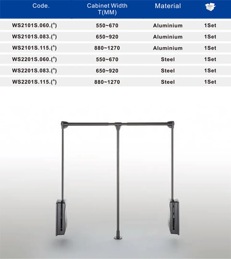 Unihopper Lifting Clothes Hanger - Efficient Wardrobe Storage