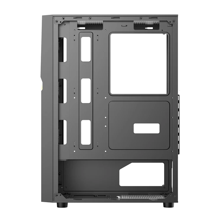 RUIX Gaming Case - Tempered Glass ATX Computer Cabinet