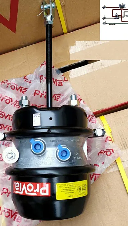 Provia T3030 Double Diaphragm Semi Trailer Brake Booster Air Spring ...