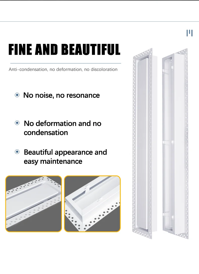 Custom Metal Drywall Air Vents - Decorative & Functional