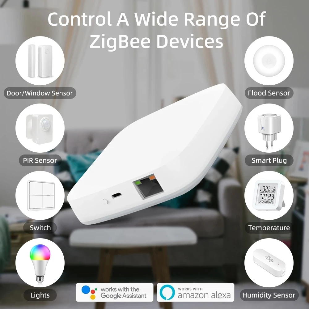 Tuya Smart Zigbee LAN Gateway Hub for Multi-Mode Control