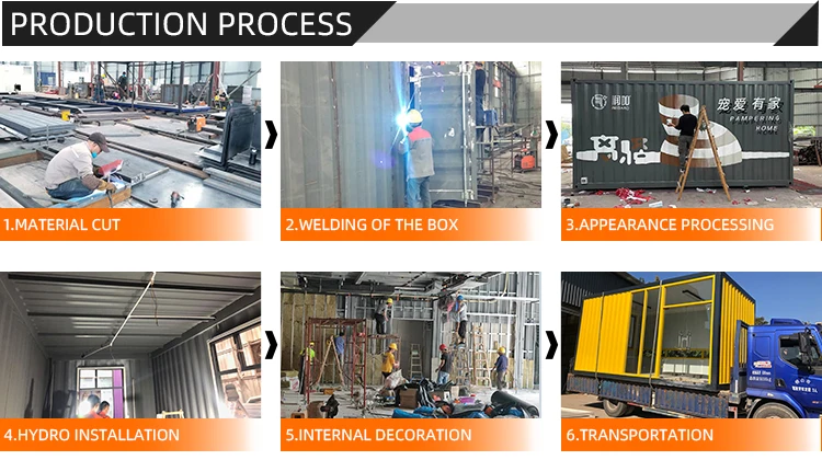 Customizable 20ft Container House - Modern Prefab Mobile Home for ...