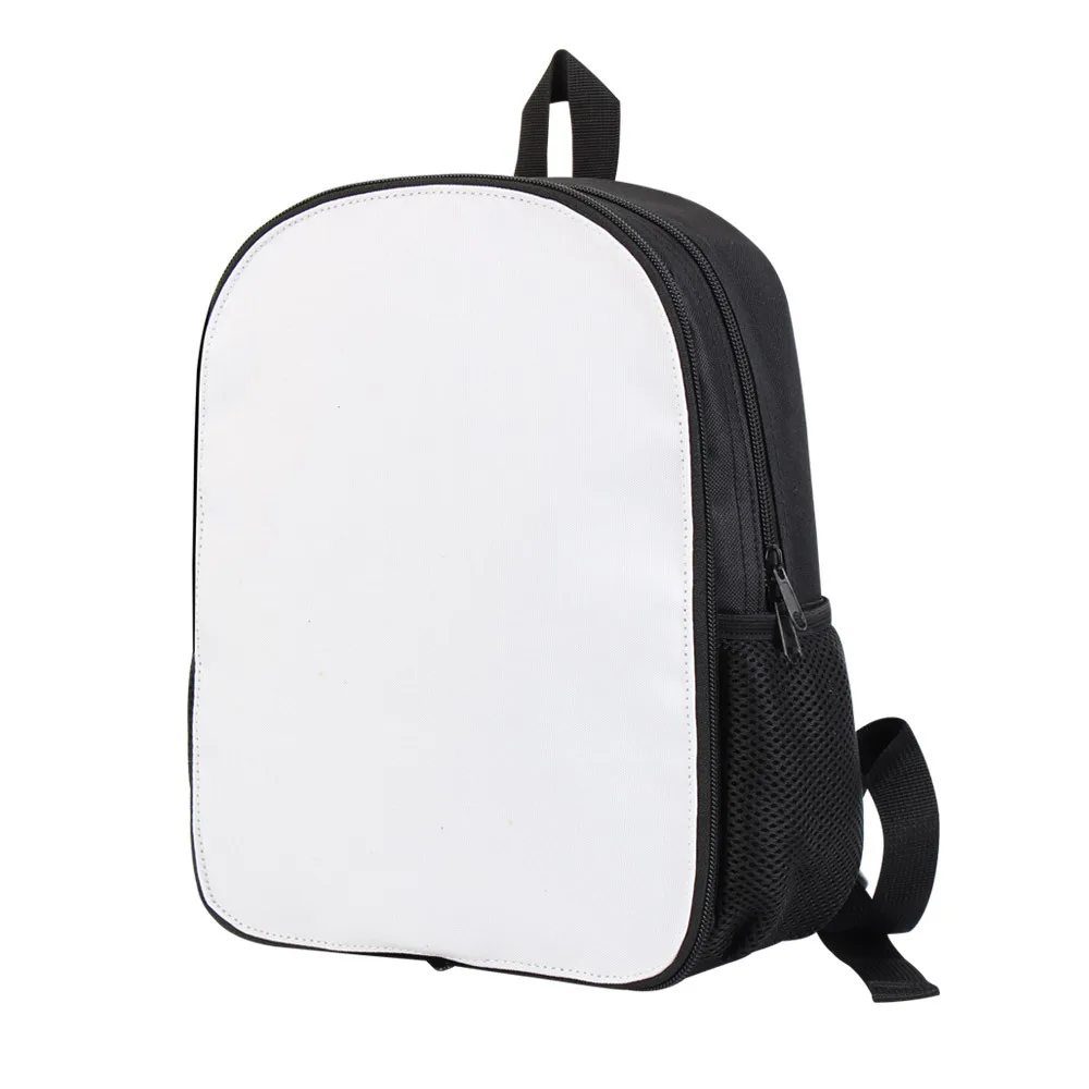 AGH 12 Inches Sublimation Black Backpack for Kids Sublimation Blank ...