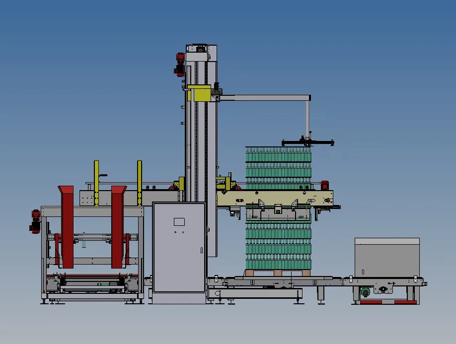 ALPS Pallet Stacker Robot Palletizer for Automatic Depalletizing of ...