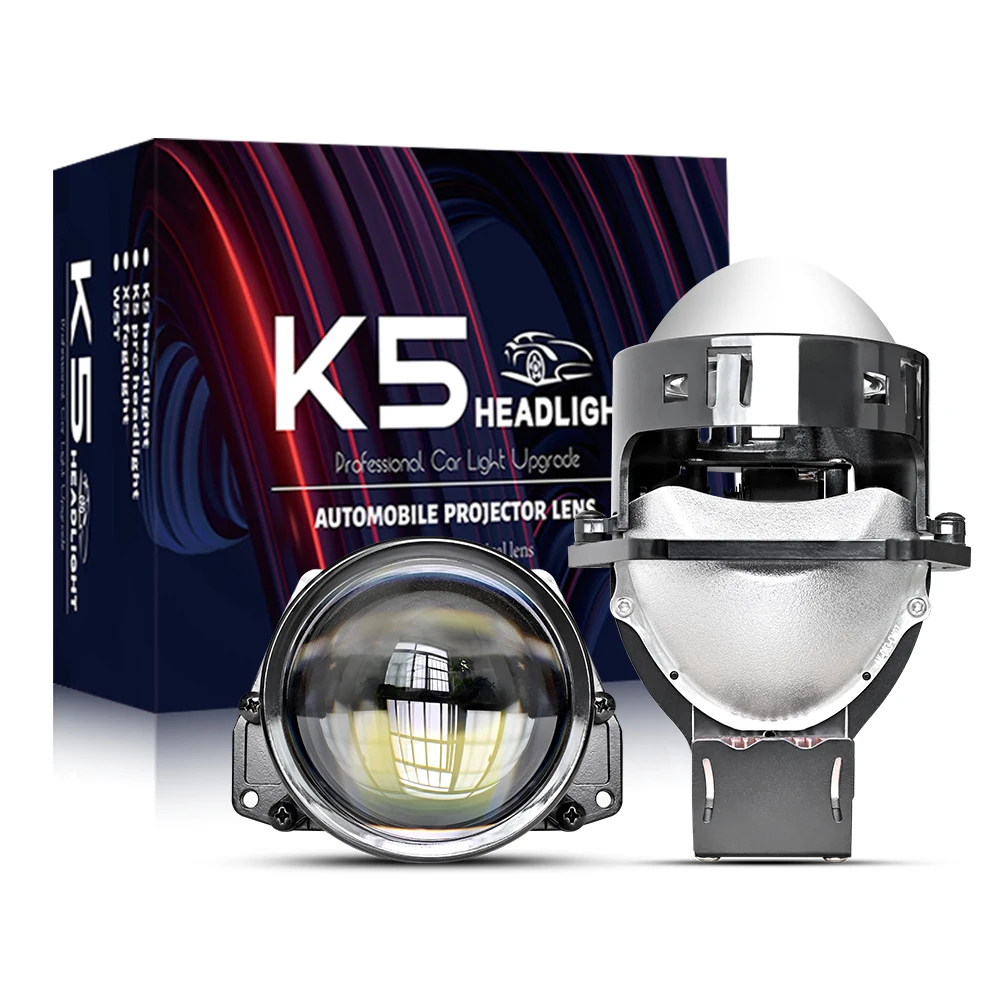 Factory Custom H4 Led Headlight 70W 3.0inch Bi Led Projector Lens Light ...